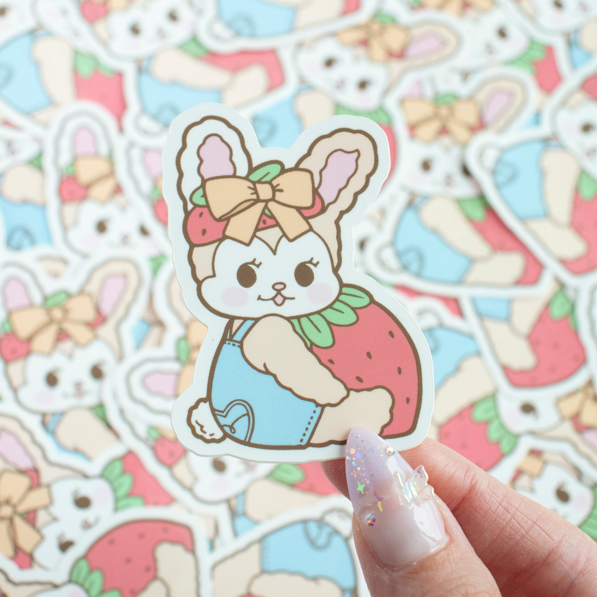 Strawberry NoraBelle Sticker – LoveAprilMoon